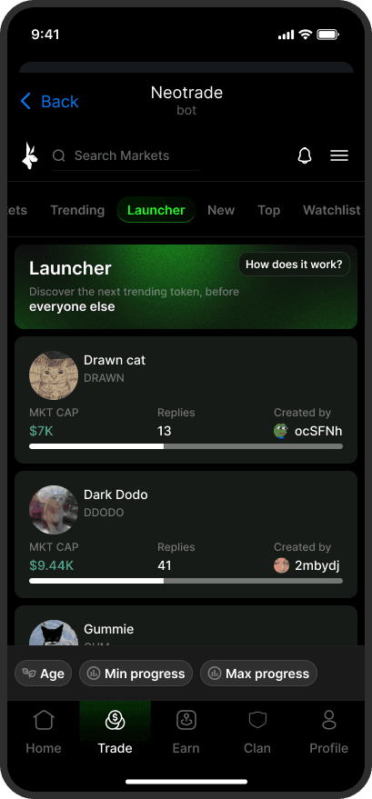 Neotrade - The Most Rewarding Crypto Trading Platform